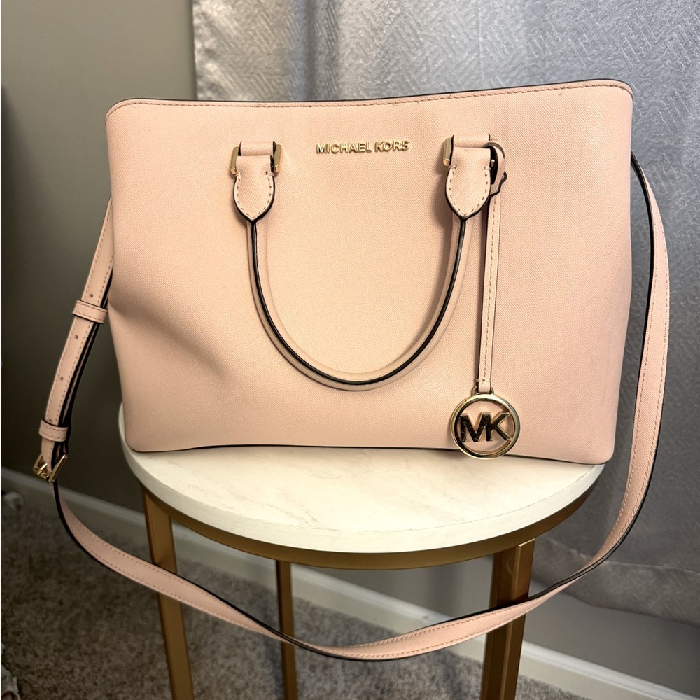 Light Pink Michael Kors Purse - Gem